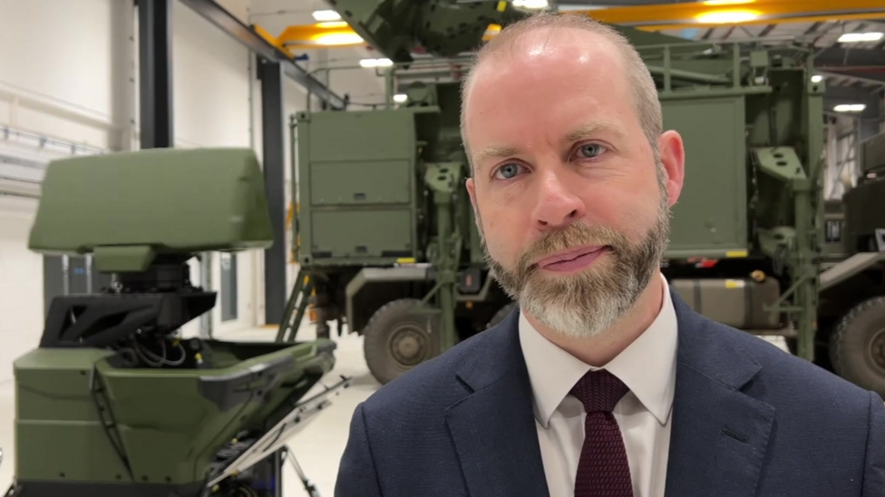 Saab Fareham: Business secretary opens new defence facility - BBC News