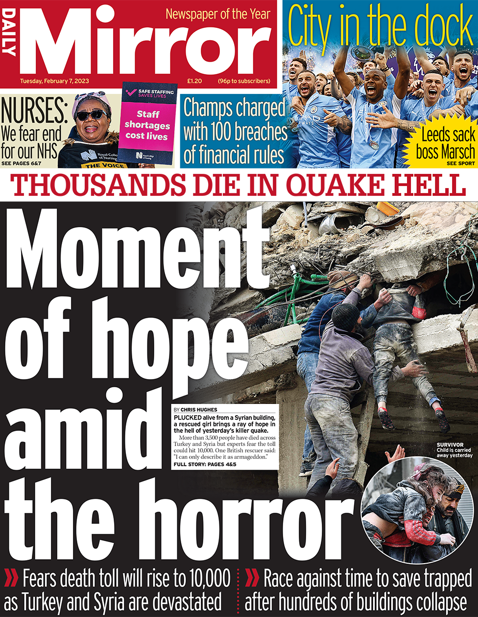 'Saved from hell' after 'biggest quake in 84 years' - BBC News