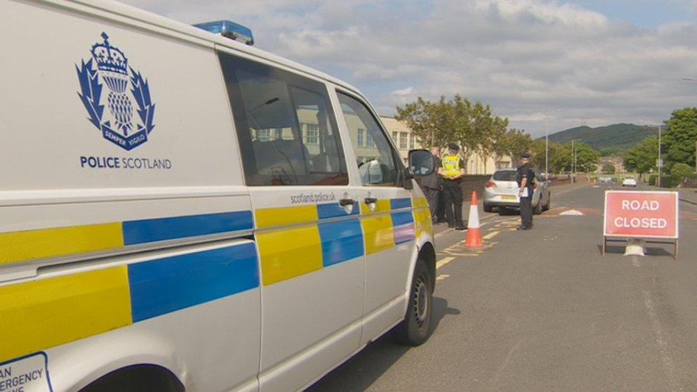 Life for Girvan man who stabbed 'party complaint' neighbour - BBC News