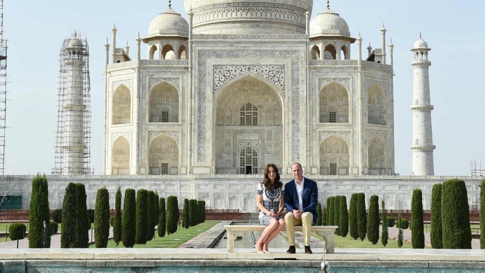 Taj Mahal pictures of duke and duchess create 'new royal narrative ...