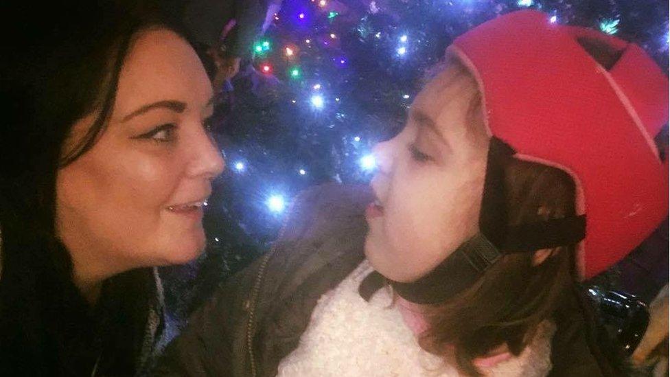 Girl, 9, diagnosed with 'one in a million' BPAN disorder - BBC News