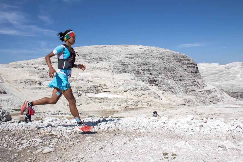 From teenage guerrilla to top athlete - BBC News