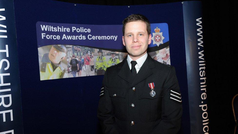 Newspaper headlines: Praise for spy attack 'hero' officer - BBC News