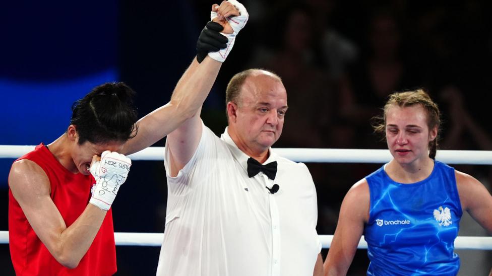 Olympic boxing: Lin Yu-ting wins gold amid gender eligibility row - BBC ...