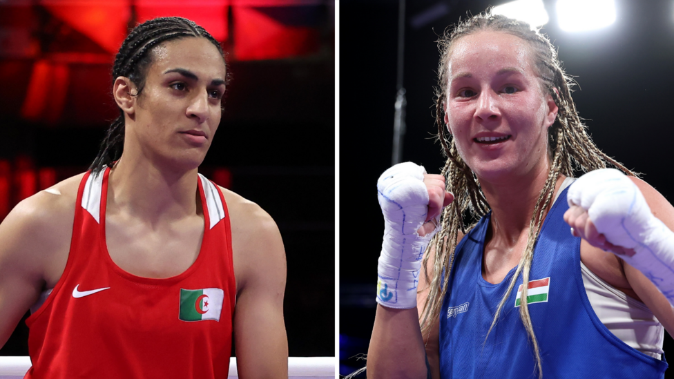 Imane Khelif competing in women's boxing not fair, says Hungarian ...
