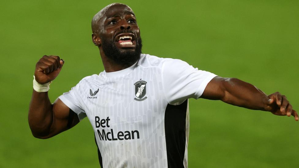 Irish Premiership: Fuad Sule signs for Indonesian side Persis after ...