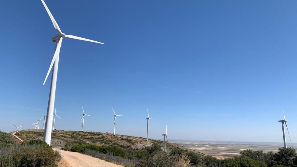 Too much of a good thing? Spain's green energy can exceed demand - BBC News