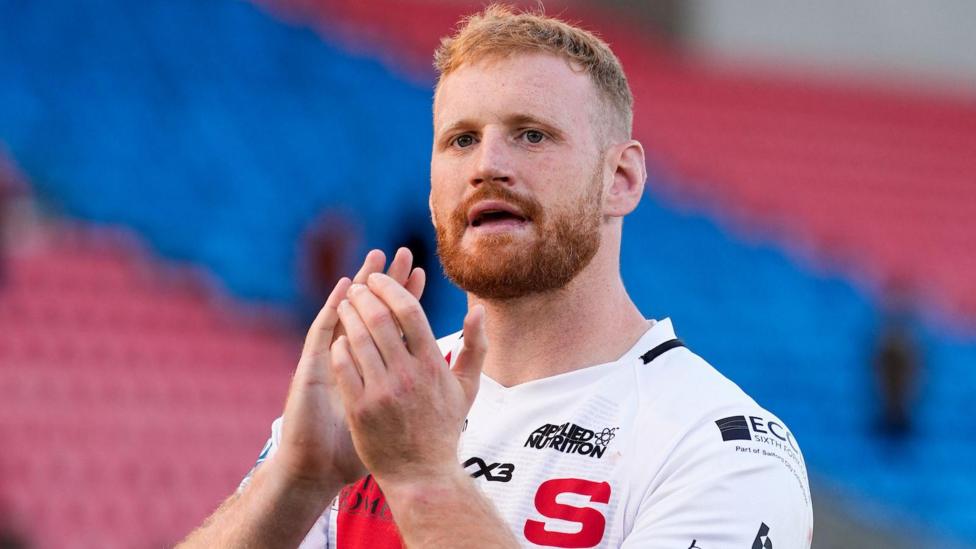Joe Bullock: Salford Red Devils prop joins Barrow Raiders on loan - BBC ...
