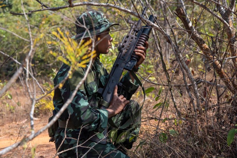 How aid becomes a weapon in Myanmar's war zone - BBC News