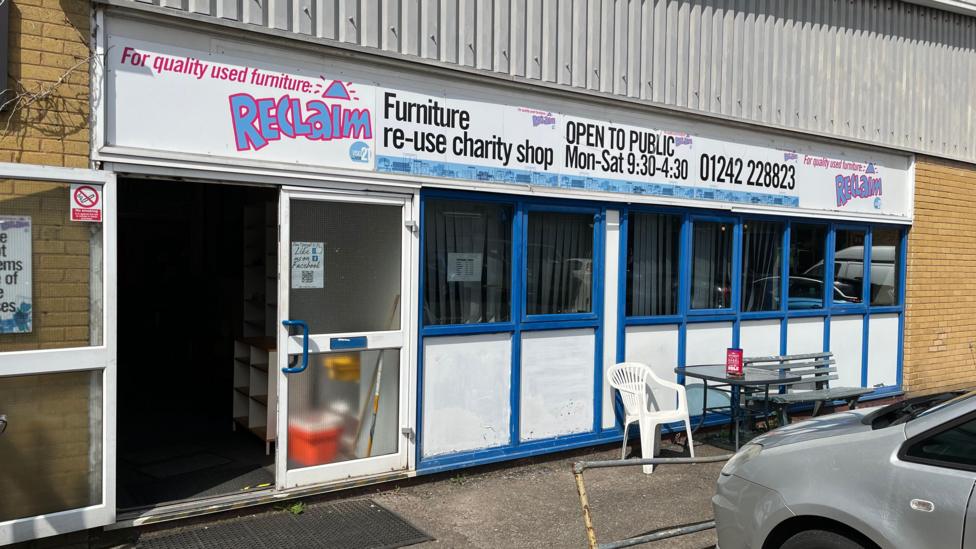 Thieves target Cheltenham's Vision 21 twice in two weeks - BBC News