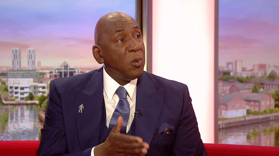 Voice of ITV's The Cube Colin McFarlane saved my life - director - BBC News