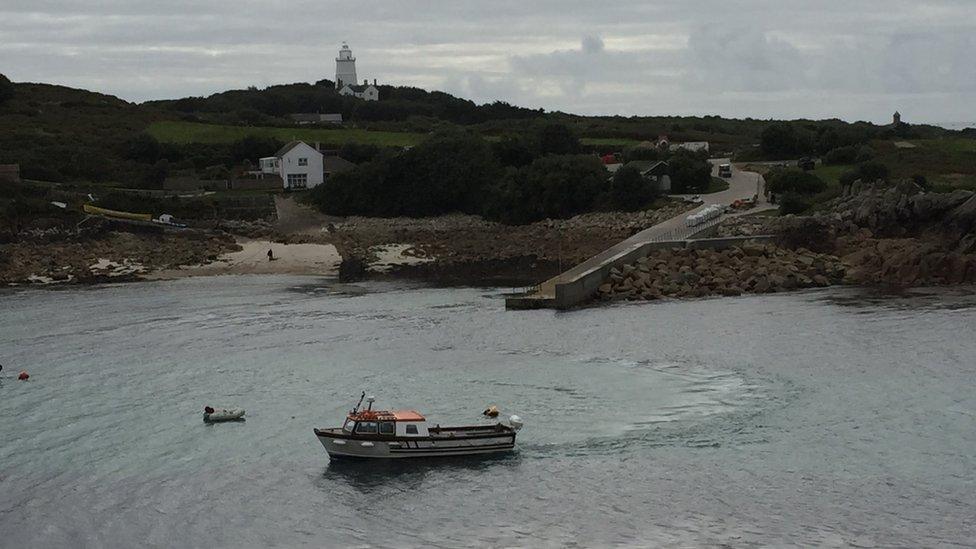 Scilly islanders rely on generators for power - BBC News