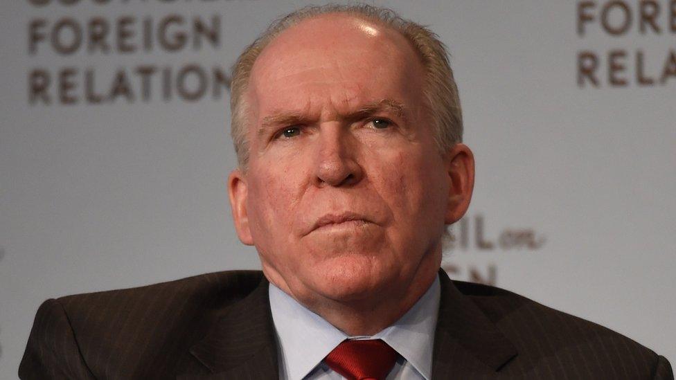 CIA director Brennan 'outraged' by personal email hack - BBC News