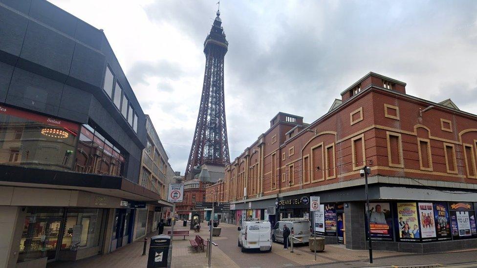 Blackpool town centre attack leaves woman seriously injured - BBC News