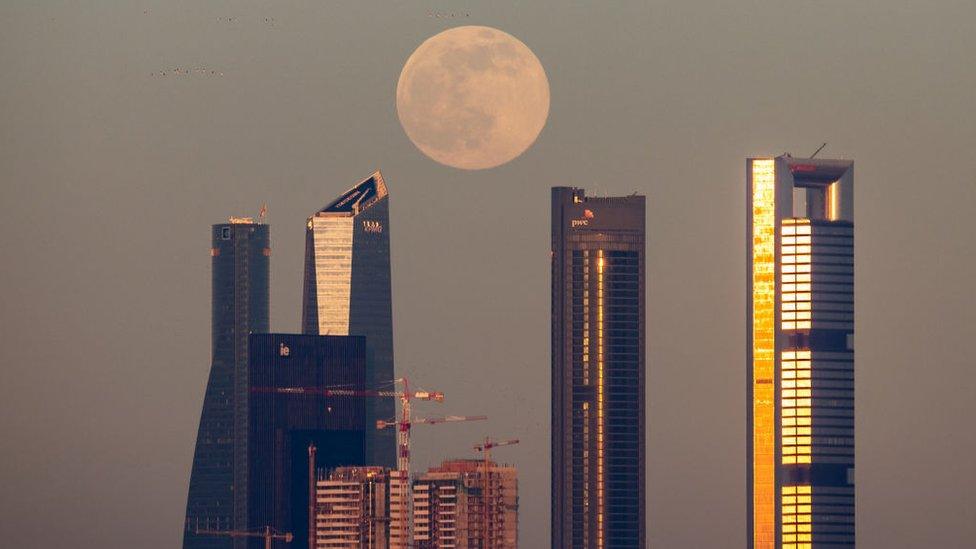 Wolf Moon: Check out the view from around the world - BBC Newsround