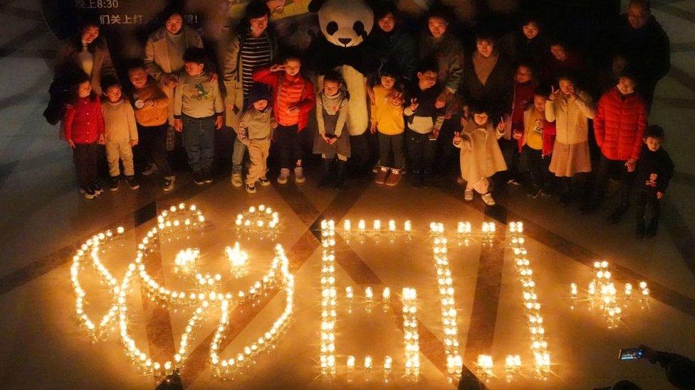 Earth Hour: Pictures from around the world - BBC Newsround