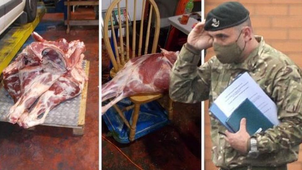 Illegal meat sellers in Reading fined after sheep heads seized - BBC News