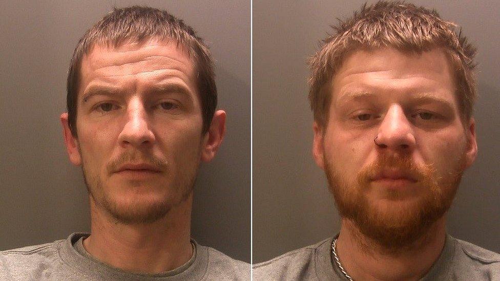 Workington shop robbers jailed after leaving worker 'terrified' - BBC News