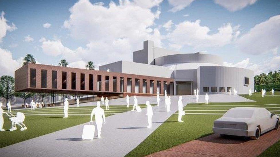 Brindley theatre: Green light for £5.6m expansion plan - BBC News