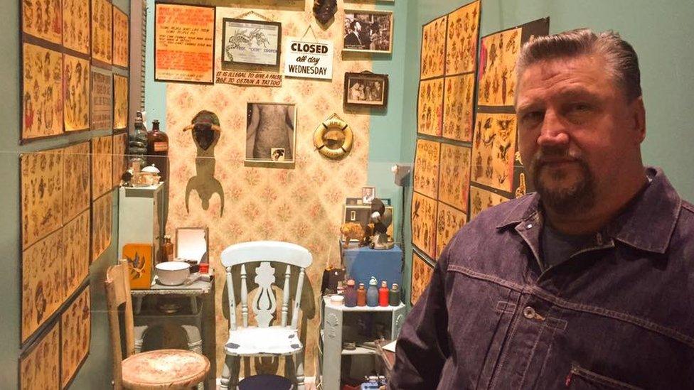 Ramsbottom Tattoos National Maritime Museum Tattoo Show Opens BBC