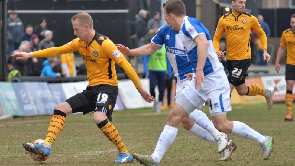 Northampton Town 1-0 Newport County - BBC Sport