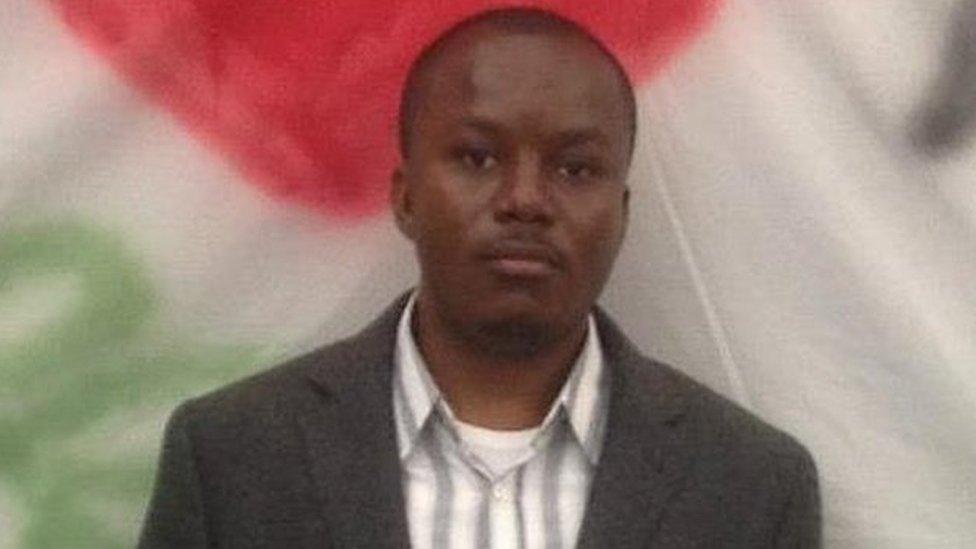 Francis Nsiangangu murder: Bernard Ampaw jailed for life - BBC News