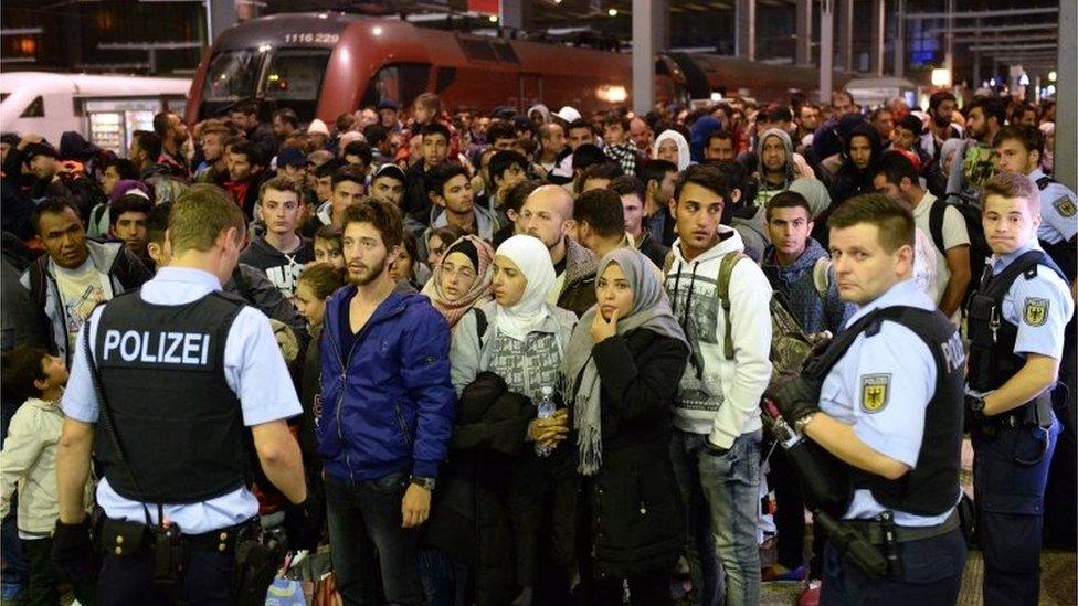 Europe migrant crisis: Germany readies for 40,000 arrivals - BBC News
