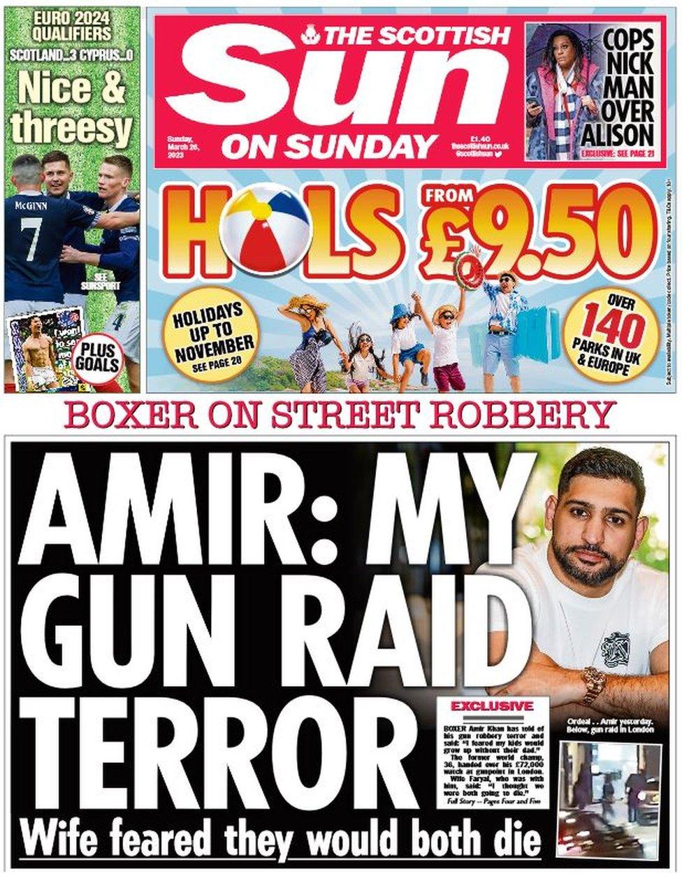 Scotland's papers: 'End of an era' for Scotland and SNP finances - BBC News