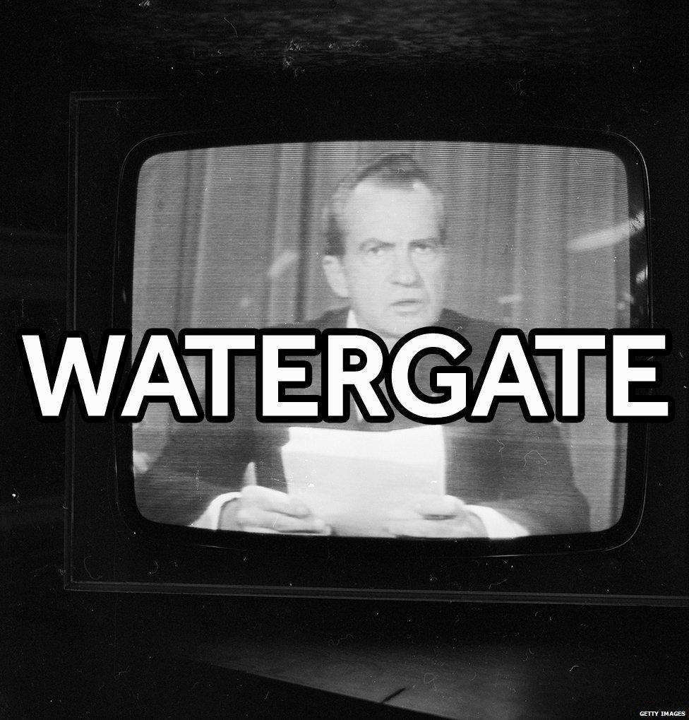 Watergate? Flynn? Decoding the words flying around Donald Trump - BBC News