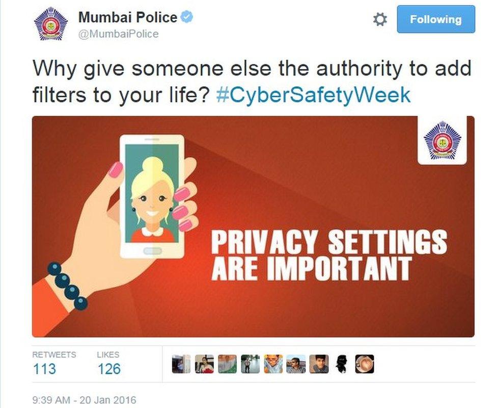 The Mumbai police Twitter feed that fights crime with puns - BBC News