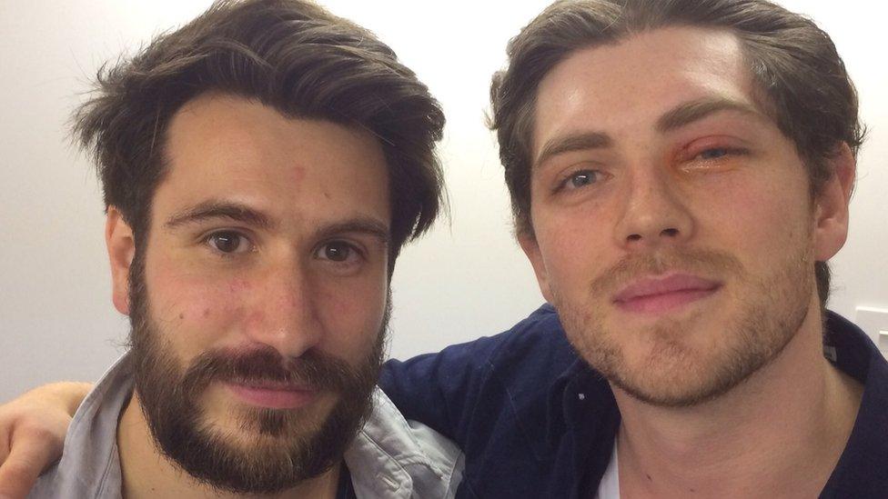 T in the Park: Never ending rain and a swollen eye - BBC News