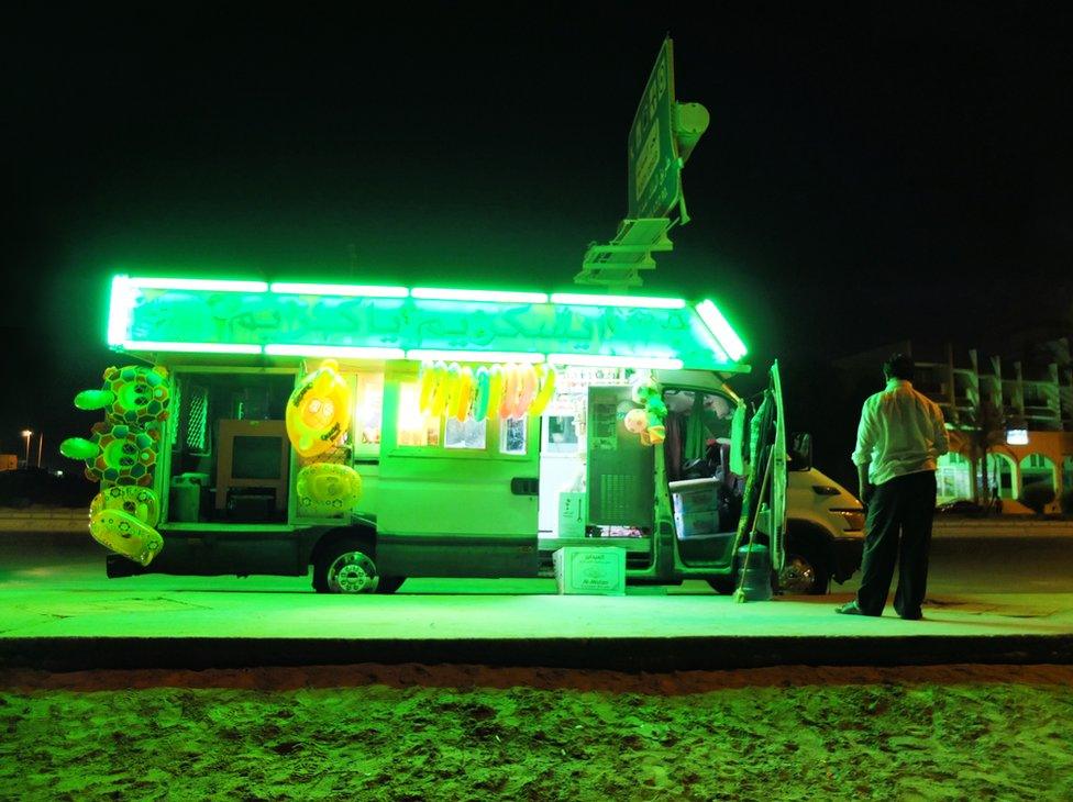 Lighting up the night sky - BBC News