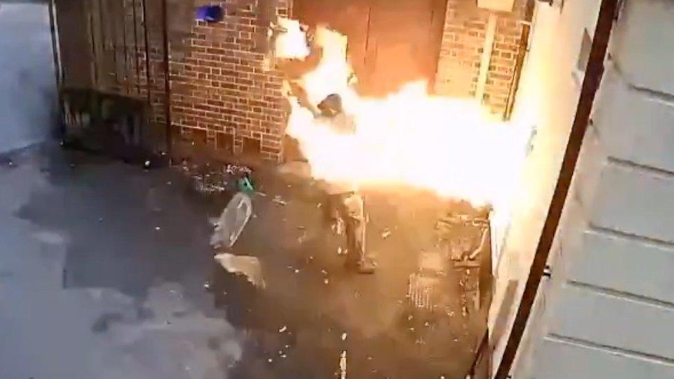 Exeter Synagogue arsonist Tristan Morgan kept in hospital - BBC News