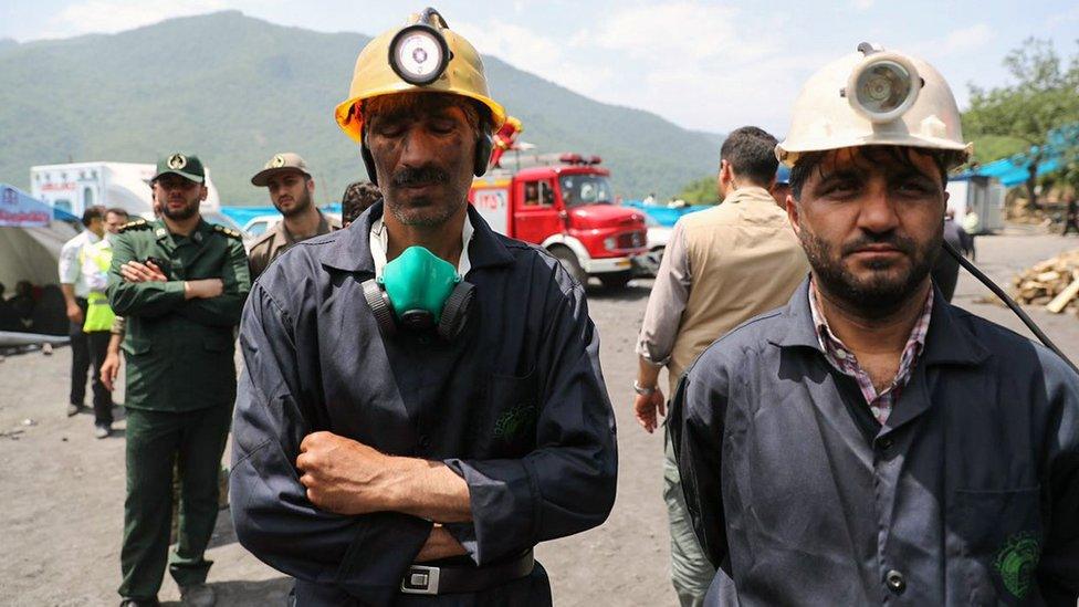 Iran coal mine explosion death toll rises to 42 - BBC News