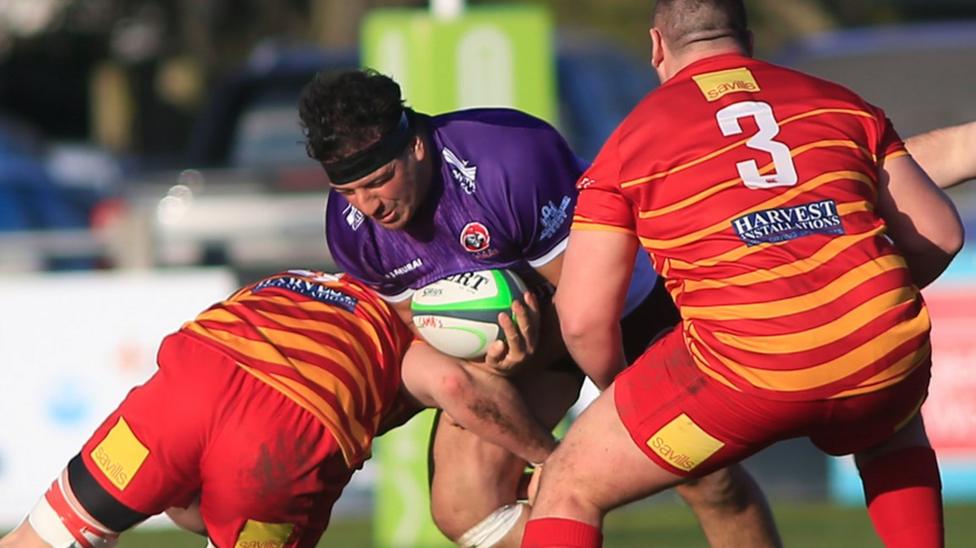 Cornish Pirates 'take it up a notch' in 41-17 Nottingham win - BBC Sport