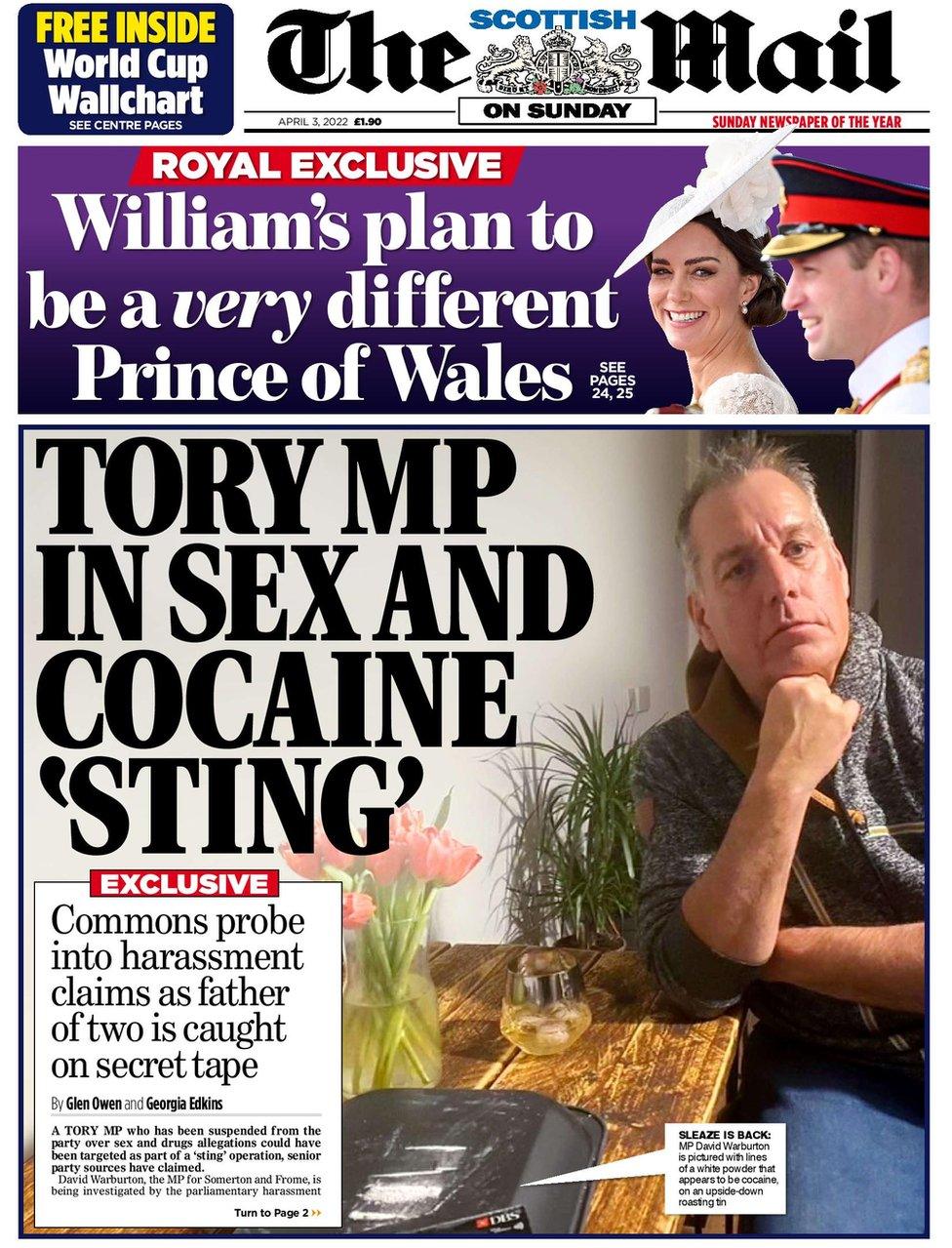 Scotland's papers: Tory MP suspended and millions 'lost' in ferry deal ...