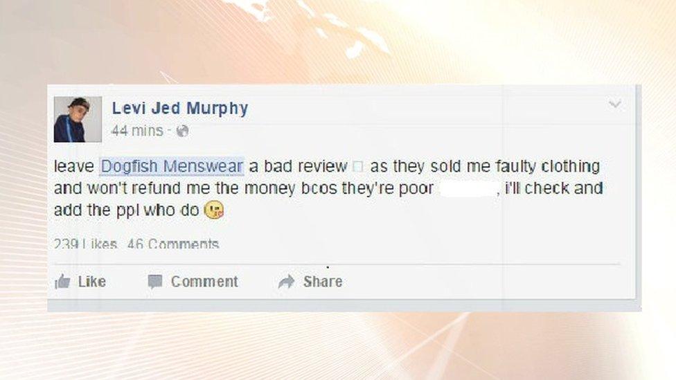 Levi Jed Murphy: Vlogger's onslaught prompts Norwich shop backlash ...