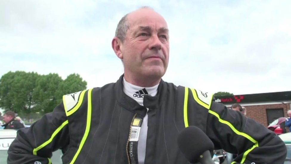 Volunteer race marshal dies in Brands Hatch crash - BBC News