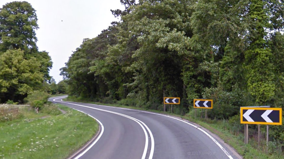 A508 New Year's Eve crash near Roade leaves woman dead - BBC News