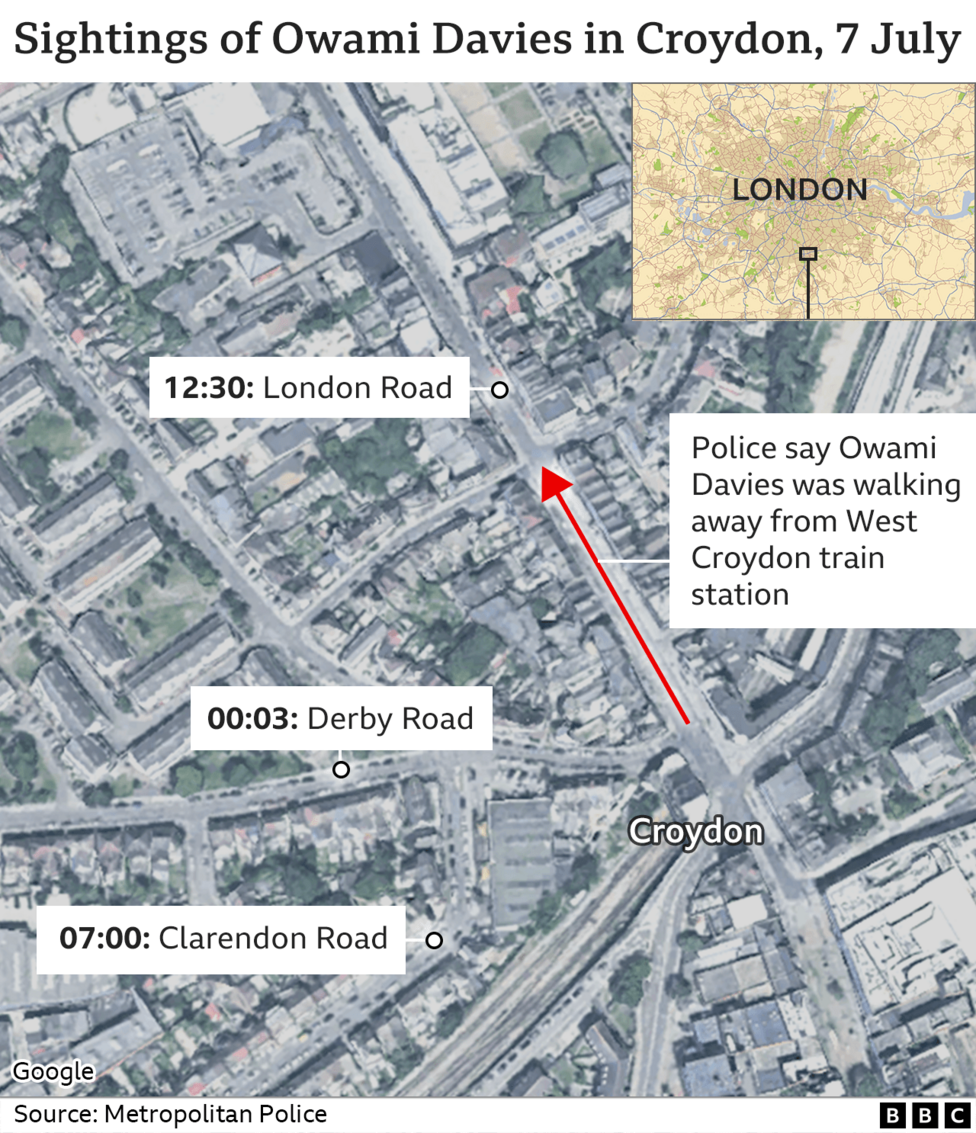 Owami Davies found: What we know about her disappearance - BBC News