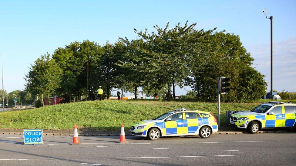Peterborough Eye roundabout: Three men killed in crash named - BBC News