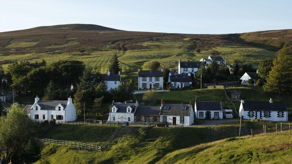 Where is Scotland’s highest village? - BBC News