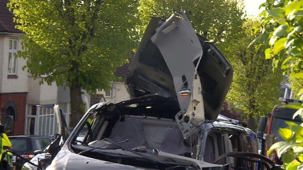 Gas blast driver had 'unbelievably lucky escape' - BBC News