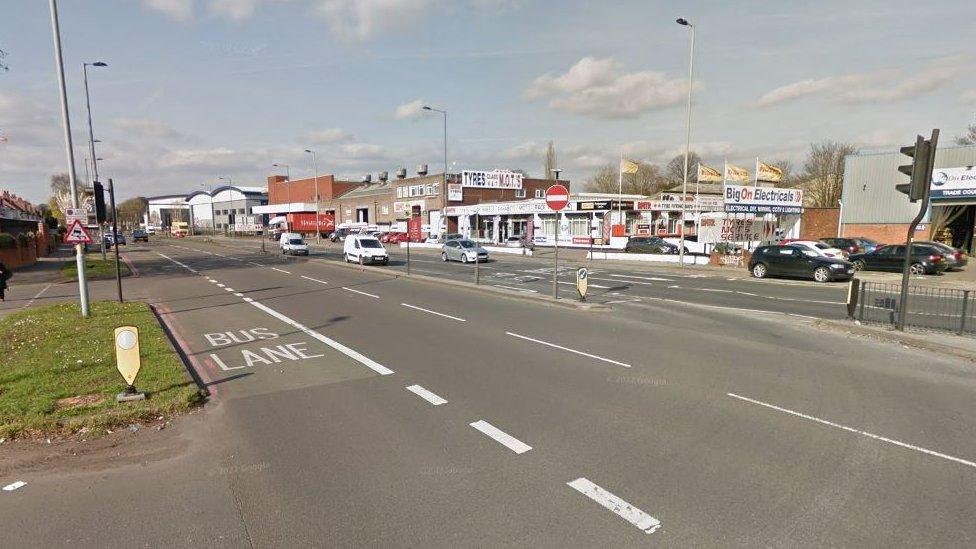 Perry Barr crash: Arrest after motorcyclist, 24, dies - BBC News