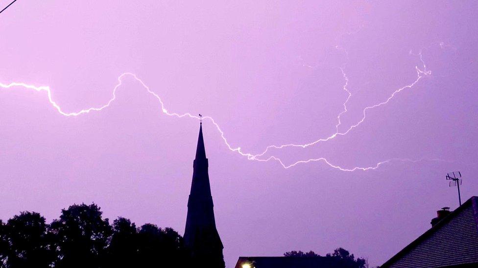 Why has there been so much lightning? - BBC Weather