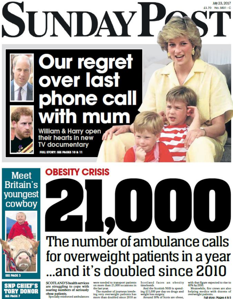 Scotland's papers: Scot shot before wedding - BBC News