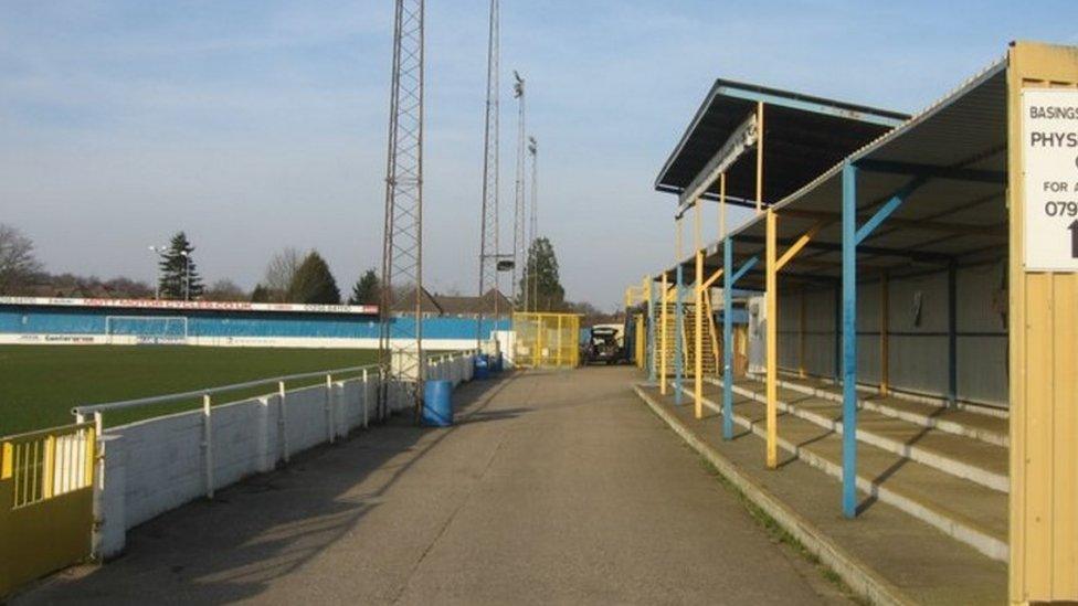 Basingstoke Town FC stadium PA keeps residents awake - BBC News