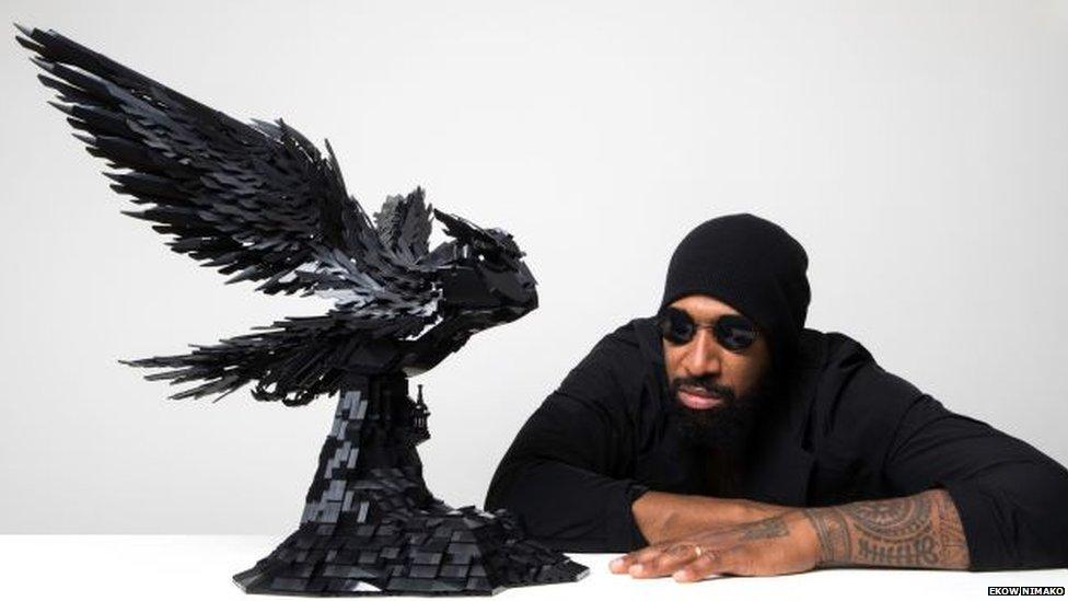 Ekow Nimako's black Lego sculptures telling stories of African history ...
