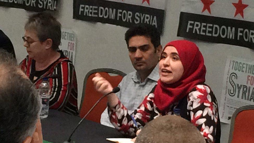 Assad's UK Syrian exiles demand a voice - BBC News