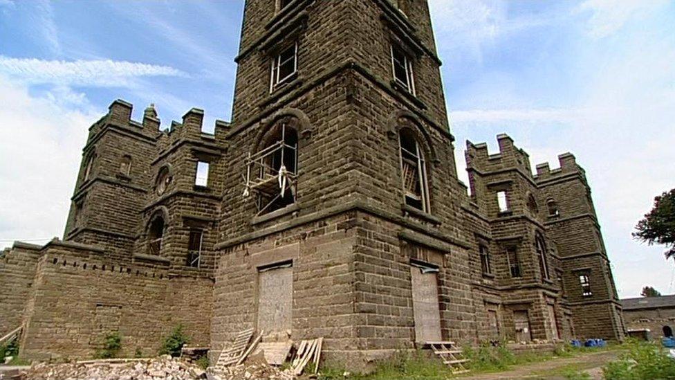 Riber Castle: Empty Gothic castle turned into flats - BBC News